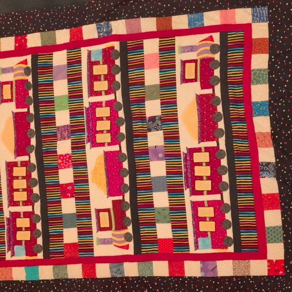 Bedding | Handmade Train Quilt | Poshmark